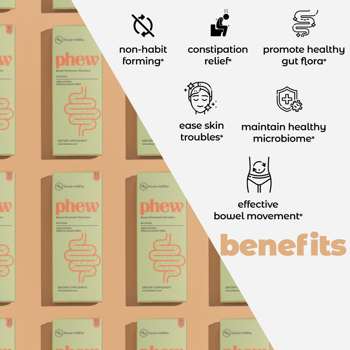 Phew | All Natural Bowel Stimulator | Gut Detox | Colon Cleanse ...